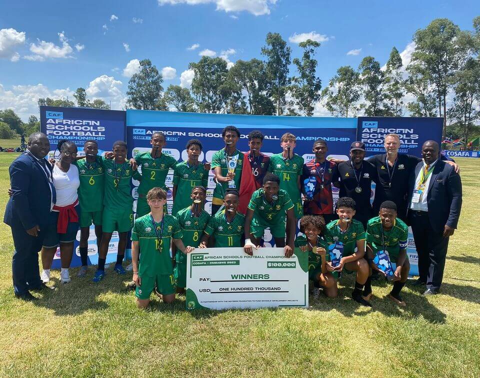 SuperSport Schools Plus | South African teams double-up on gold at CAF ...