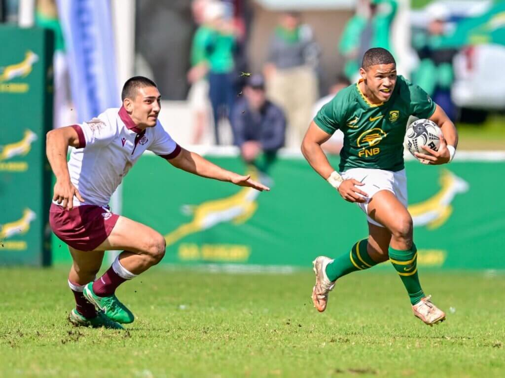 SuperSport Schools Plus | Turner, Nelson shine in nine-try SA u18A romp against Georgia